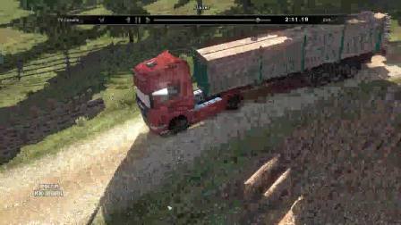 SCANIA Truck Driving simulator 斯堪尼亚重卡驾驶模拟危险挑战全系列...