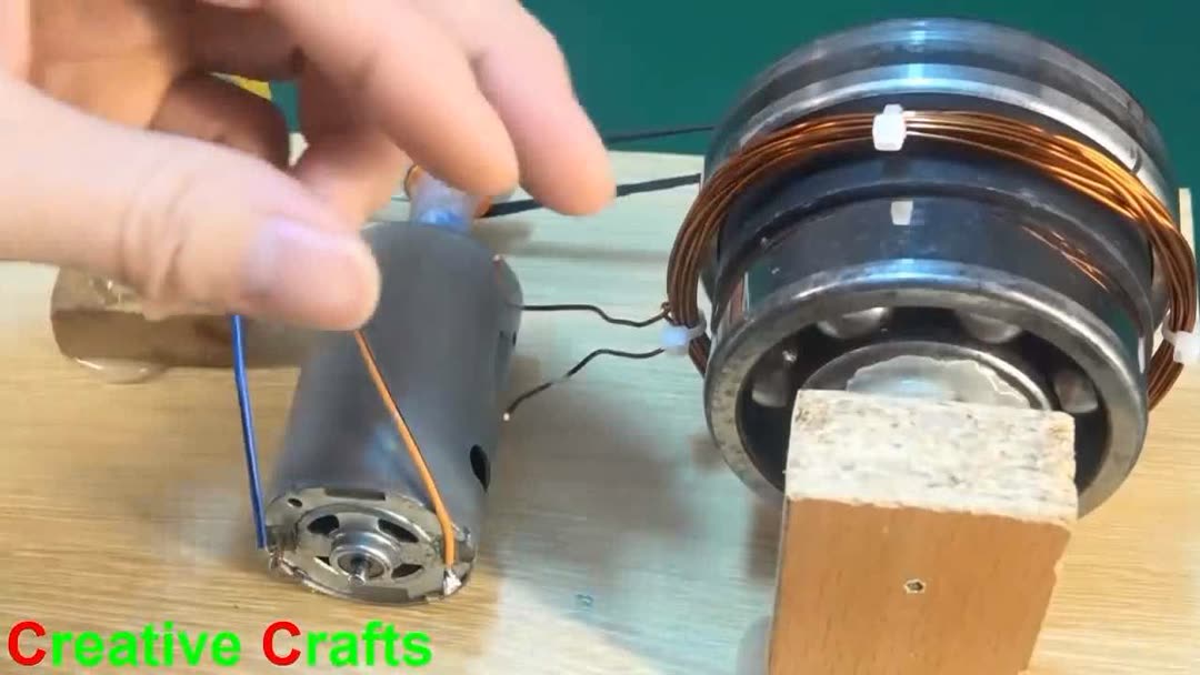 如何制作自由动力轴承发电机