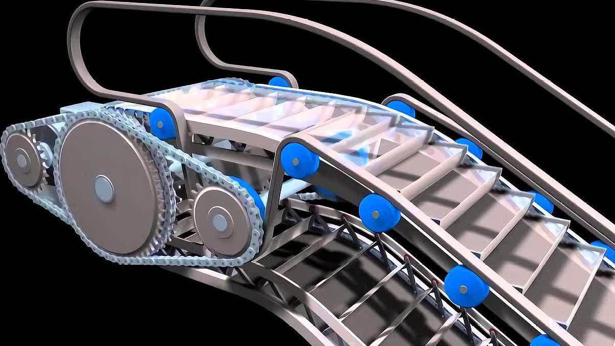 电动扶梯使用将近30年不淘汰,它牛在哪里?3D动画演示工作全程