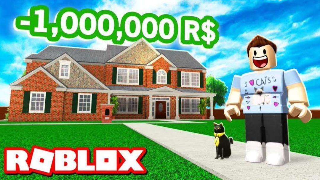 Roblox豪宅大亨 500万建造别墅!百万小富翁豪华装修!小格解说