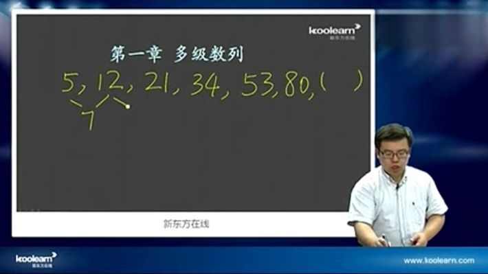 公务员、事业单位考试行测(数字推理)真题讲解