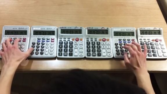 新型“流氓”乐器计算器:用数字演奏各种音乐,简直比唢呐还牛