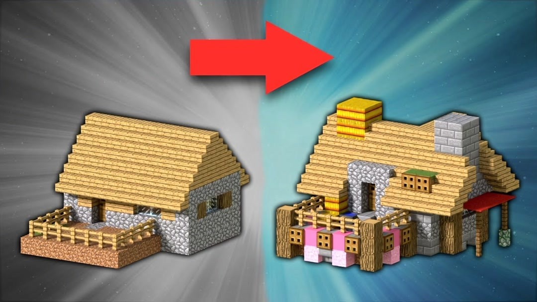 完美打造你的乡村商店!内部更豪华!-我的世界建筑教室