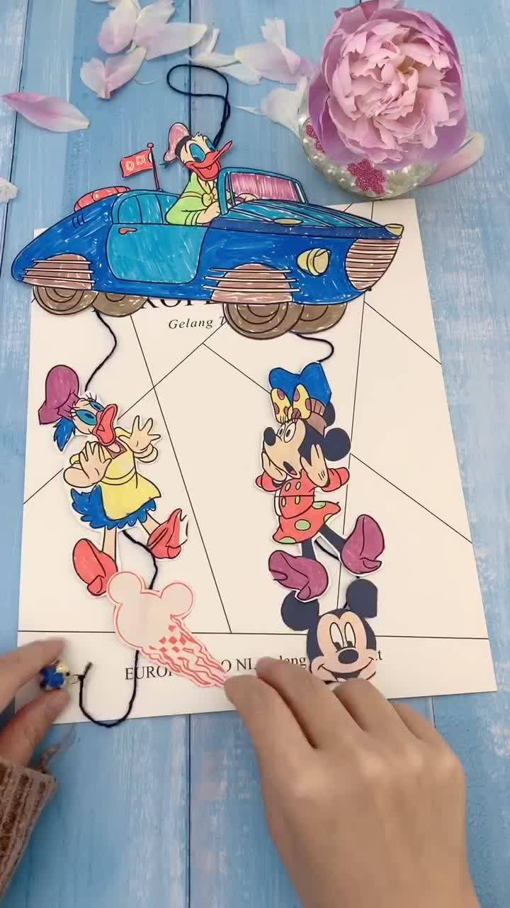 神奇填色画册只能涂色?马上安排,变身拼图和公主挂饰@Crayola绘儿乐