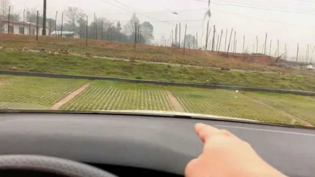 在车内如何判断右侧车轮的位置?老司机现场演示,比驾校实用多了