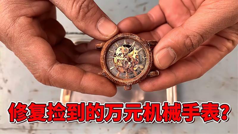 修复一只废弃的万元机械手表是一种什么体验,一起来看看吧!