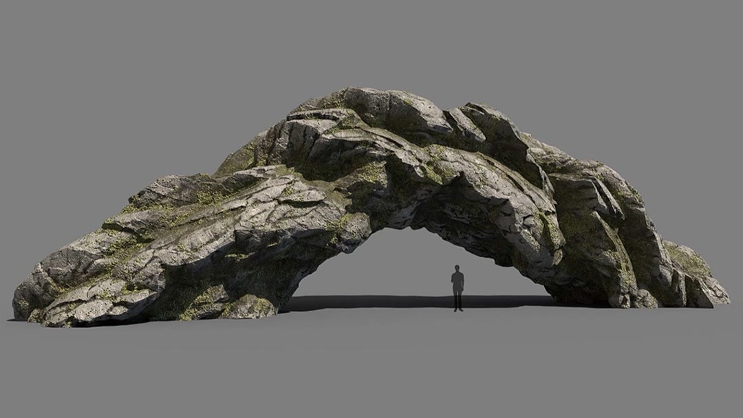 ZBrush\u002FMaya\u002FSubstance Painter-场景山石建模教程。基础...