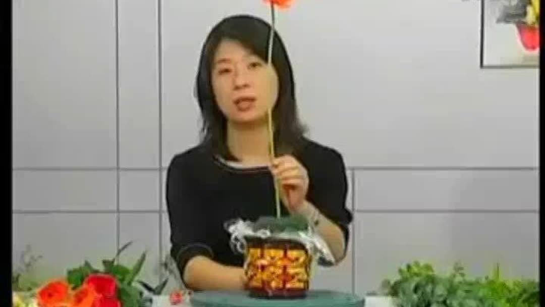 插花视频教程 实用插花基础教程 插花入门教程