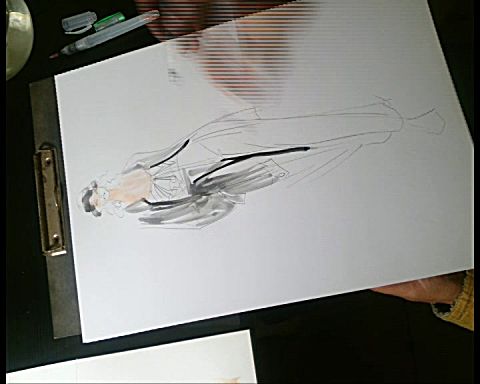 服装设计纸面手绘稿--服装设计师基础技能交流