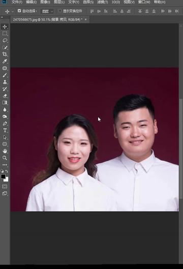 ...最美证件照ps修图图片处理...