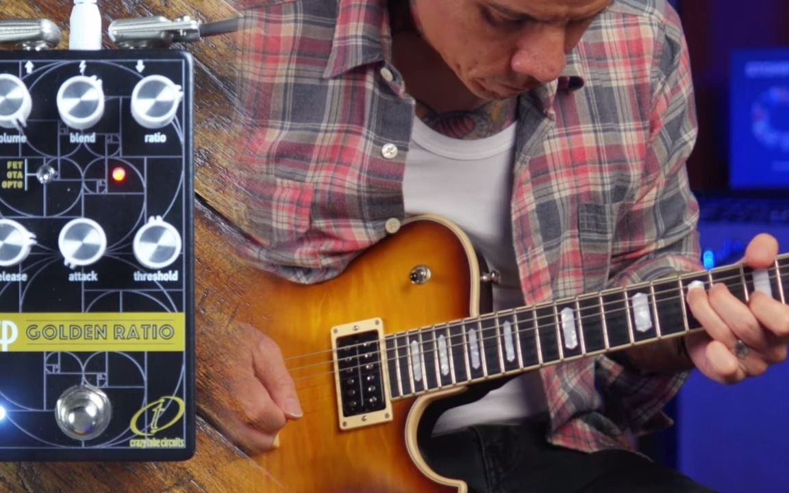 ...Circuits发布全新Golden Ratio黄金比例三模式通用压缩单块效果器