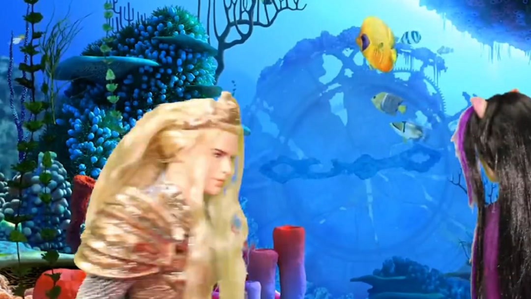 绒绒兔玩具小张玩具叶罗丽公主故事 颜爵金王子海底找美人鱼