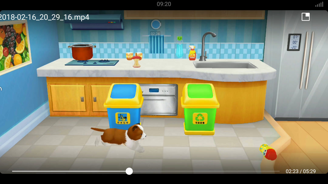 大头儿子小头爸爸围裙妈妈不在家大头儿子帮妈妈分辨厨余垃圾游戏