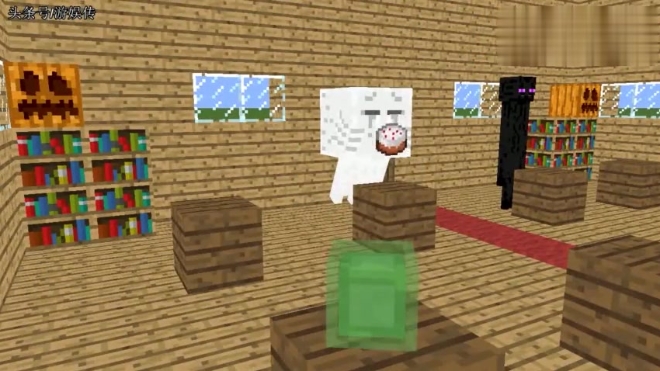 「我的世界」 怪物学校 同学们今天上魔法课 - Minecraft