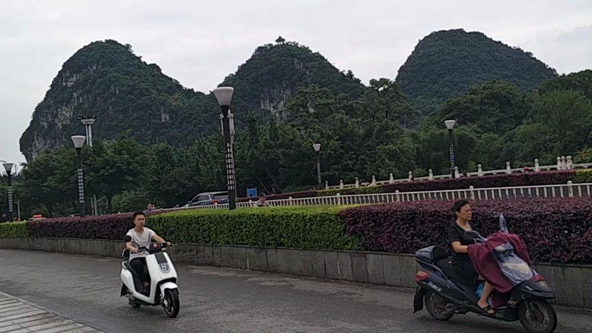 桂林的电动车