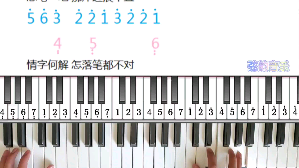 周杰伦《兰亭序》钢琴版附带简谱教学