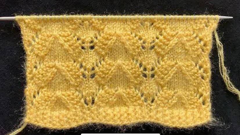 最新开襟羊毛衫针织图案设计,镂空间隔,漂亮大方,简单易织