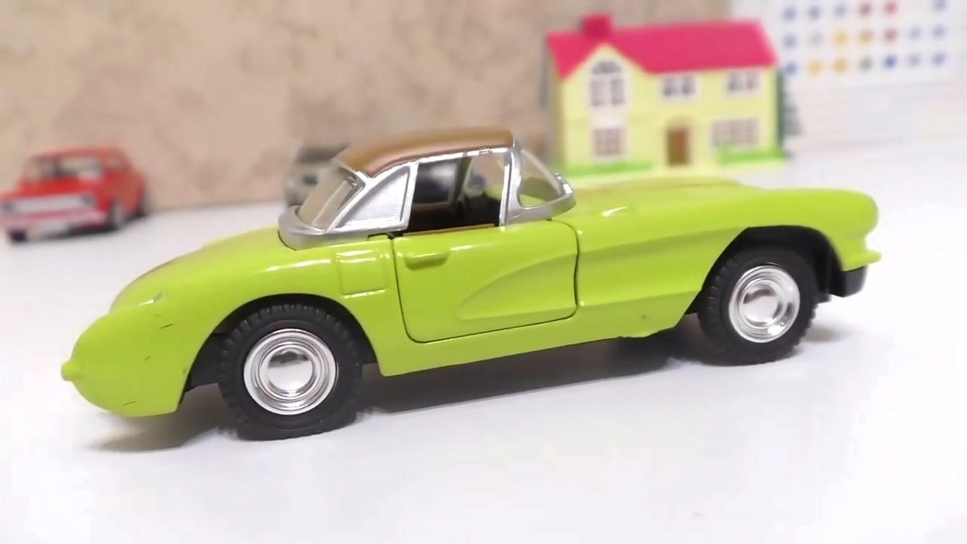 老式跑车SUV轿车汽车模型