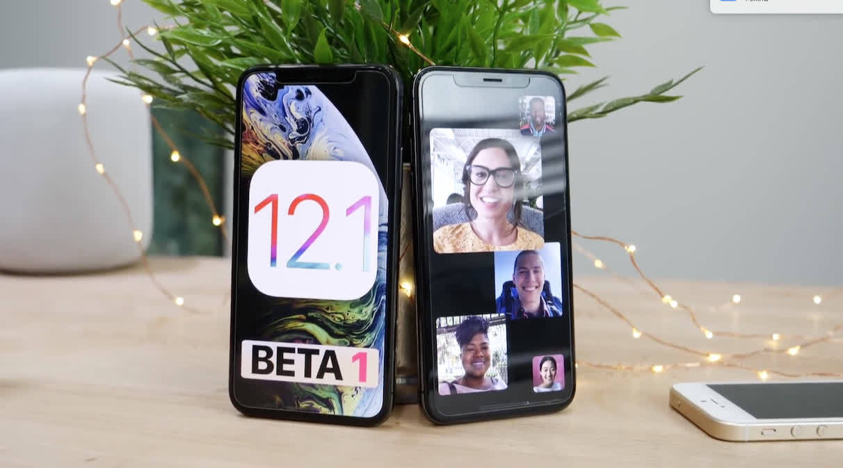 iOS 12.1新公测版发布,专为两款新iPhone更新