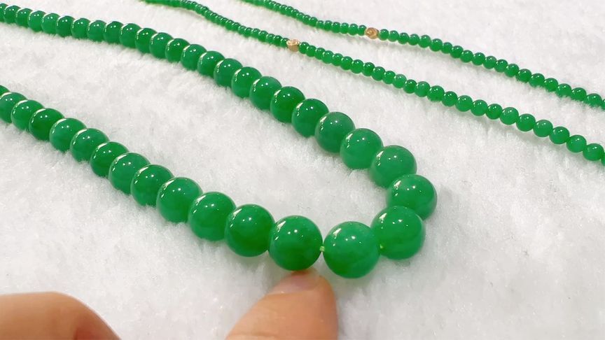 翡翠珠子颗颗精选