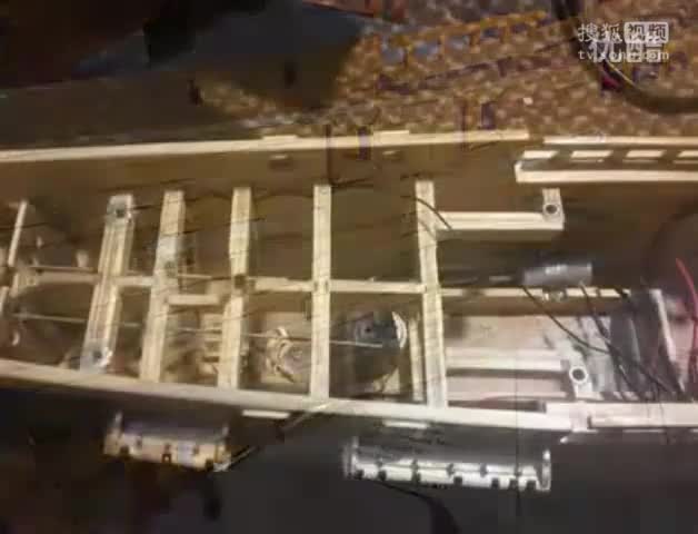 遥控古帆船模型的制作全过程