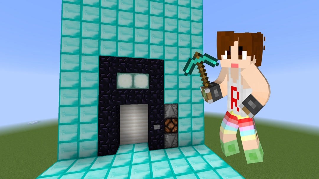 我的世界《明月庄主红石日记》卷帘门III单片