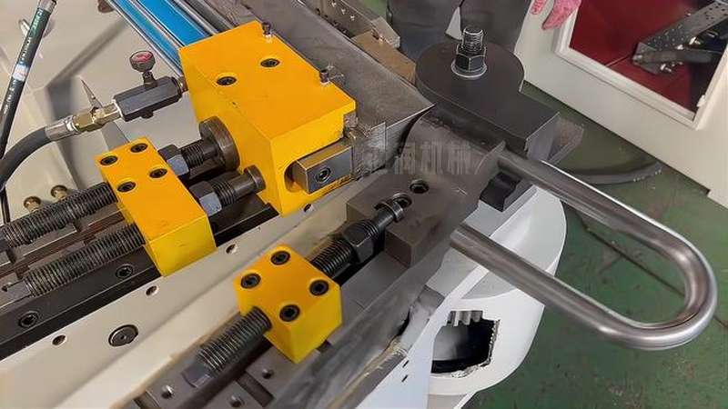 不锈钢管蛇形弯管机、不锈钢冷凝器折弯视频