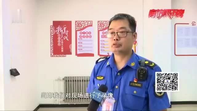 大城县司法局对域内一店外经营、展示商品案进行行政执法监督