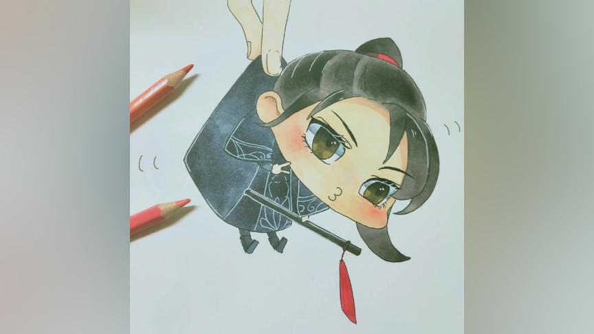 #画画 #绘画 #魔道祖师#魏无羡