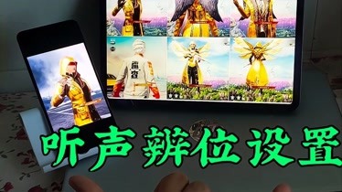 和平精英主播听声辨位设置