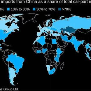 ...因我国新型冠状病毒肺炎疫情导致零部件短缺,给汽车供应链带来极大...