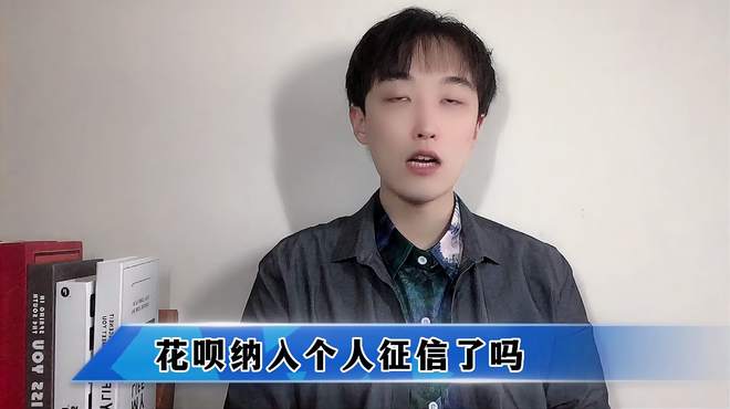 花呗纳入个人征信了吗
