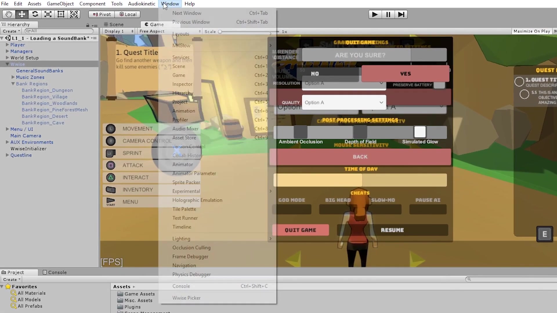 Wwise 301-02 在Unity中如何在场景物体上加上一个声音