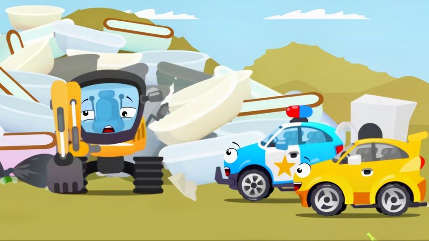 超级汽车:拖拉机洗澡遇险记