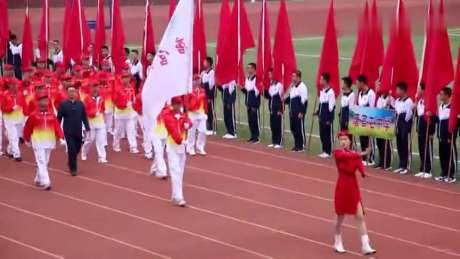 静海区中小学2019年田径运动会开幕式