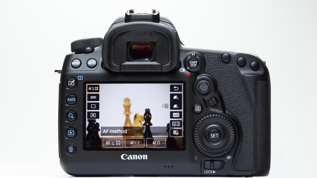 佳能5D Mark IV 单反相机 使用Live View对焦摄影技巧