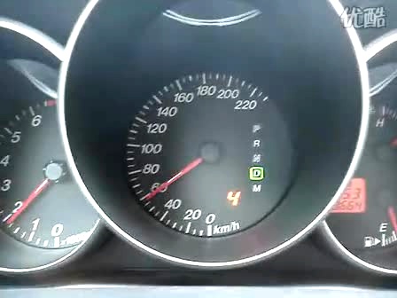 马自达3 M档手档加速和D档自动档加速
