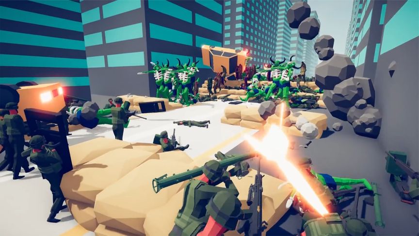 全面战争模拟器:僵尸军团进攻城市,人类大军能守住吗