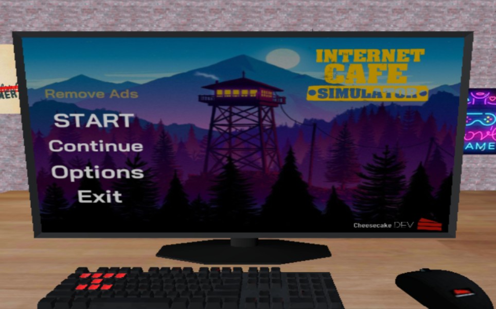 开网吧竟一夜暴富!亿万富翁 【网吧模拟器】