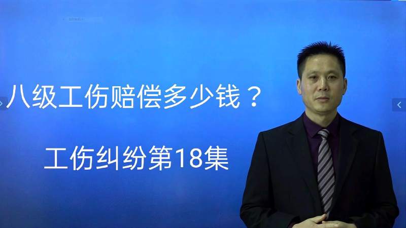 八级工伤赔偿多少钱?工伤纠纷第18集