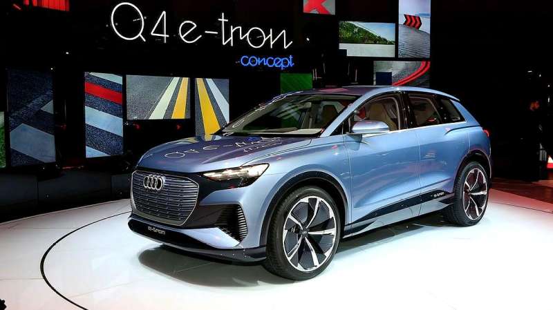奥迪全新纯电动跨界概念车曝光,最高续航仅300公里?