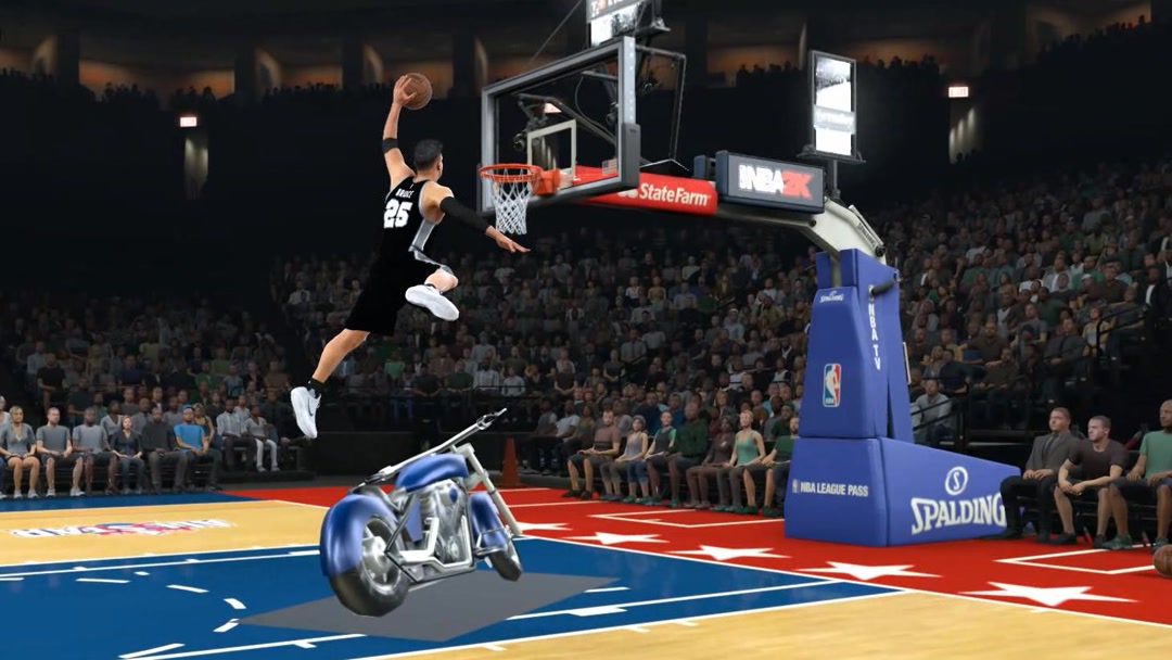NBA2K17生涯模式:全明星赛扣篮大赛!我又来了