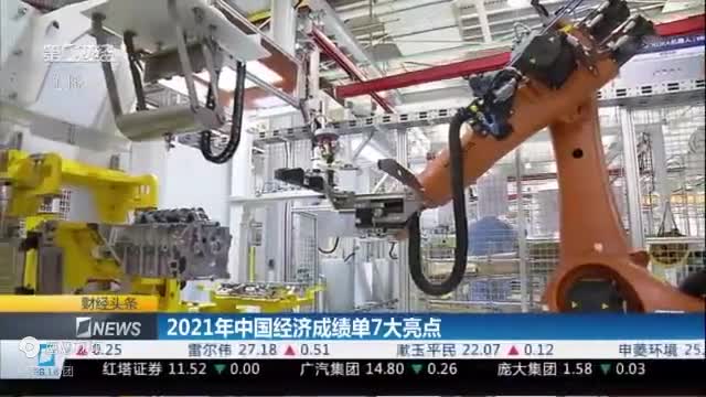 7大亮点!解读2021年中国经济成绩单|财经头条