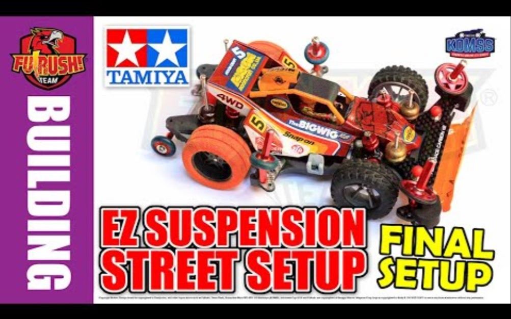 【TeamFlazh/合辑】田宫四驱车·MA底盘简单街跑悬挂避震+LED灯饰...