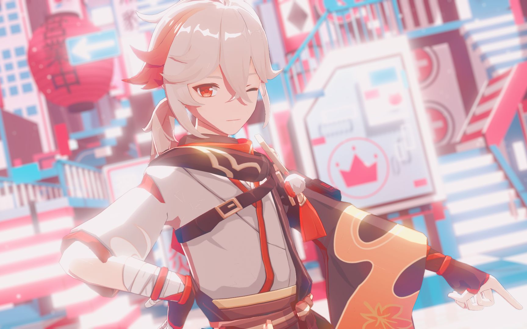 【原神MMD】爱你~你是我的唯一!【枫原万叶】