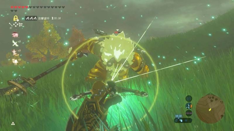 「大白」塞尔达传说旷野之息海拉鲁大陆上的人马们瑟瑟发抖!