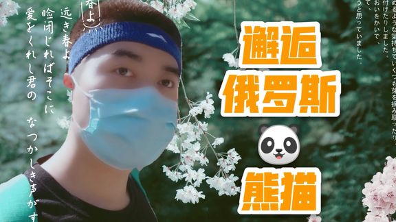 一起在俄罗斯莫斯科看国宝-大熊猫