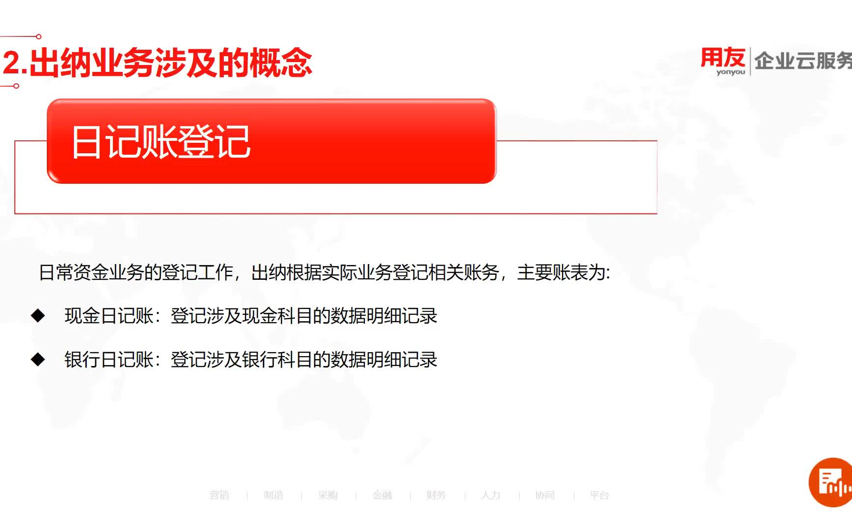 出纳作为财会领域的业务,你了解涉及的一些概念吗?