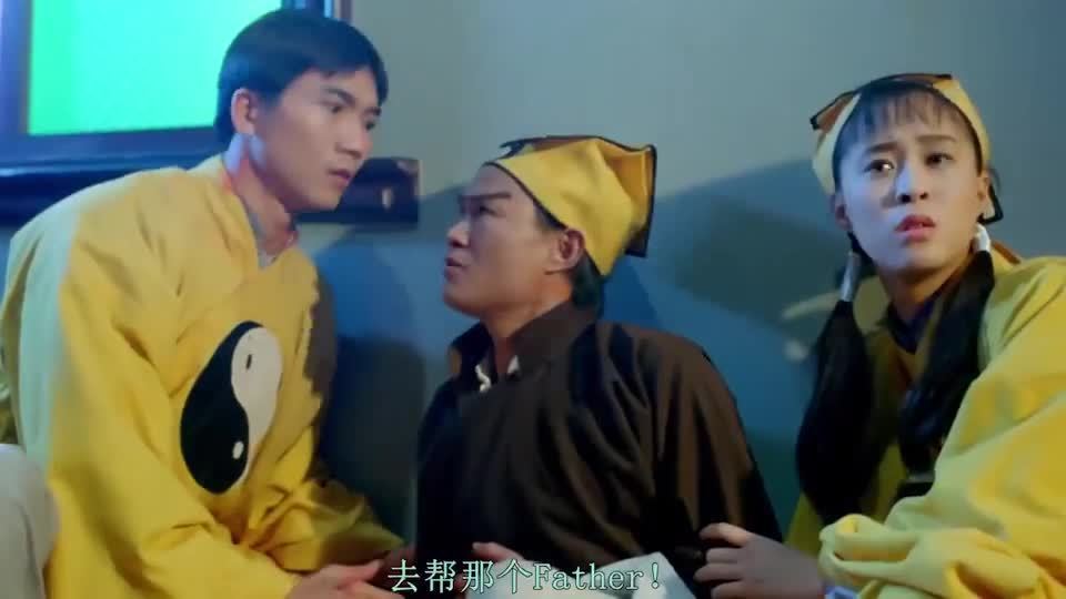 用道家法器对付僵尸,没想到这个僵尸是个外国货,一点用都没有