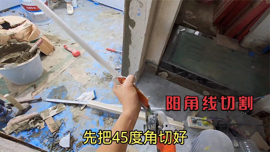 业主说不用瓷砖倒角,怕后期有磕碰难修复,可惜少赚了倒角的费用